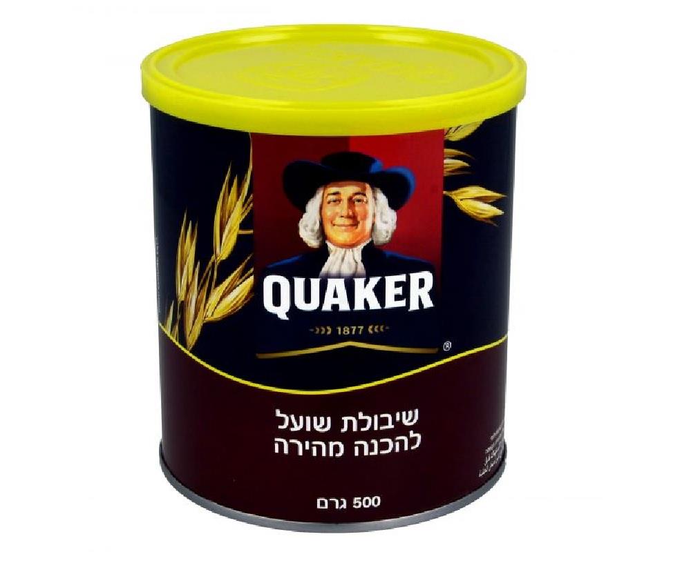 Quaker Quick Cooking White Oats Preparation Kosher Baking Vegan 500 gr ...